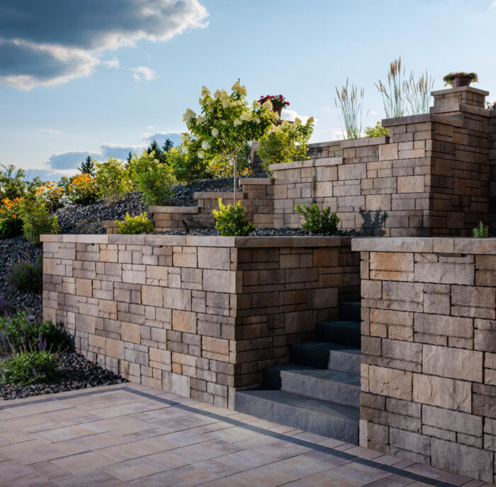 Custom Design with a Modular System: Ashlar Tandem Wall - Oldcastle APG